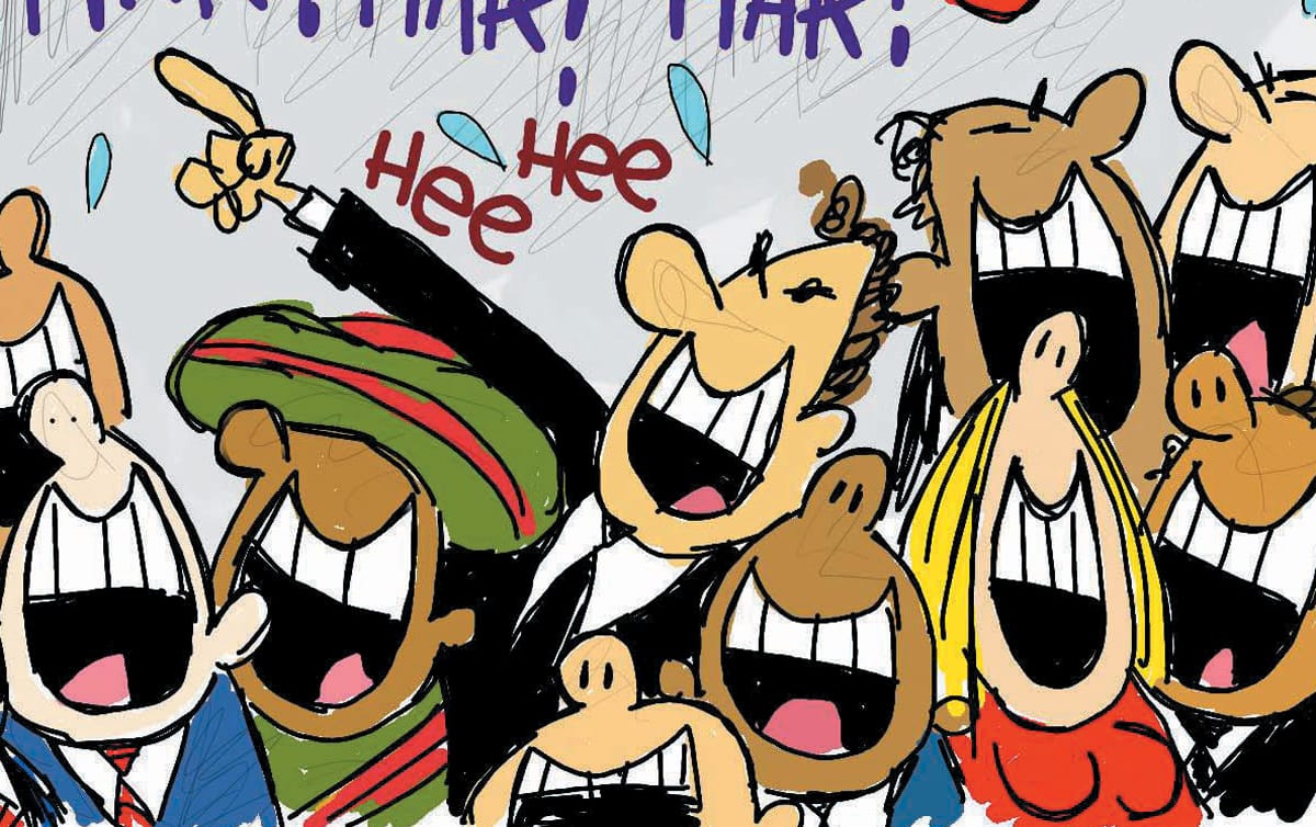 As Predicted, Laughingstock